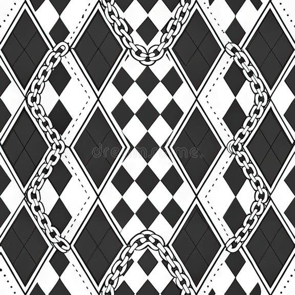 Seamless Diamond Patterns: Geometric Vector Design Stock Illustration ...