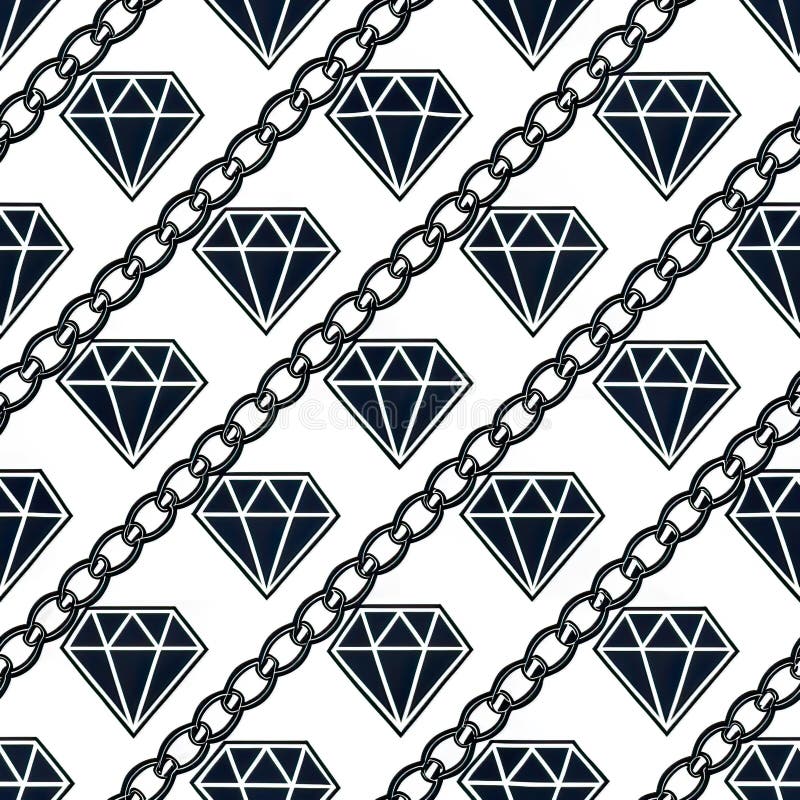 Seamless Diamond Patterns: Geometric Vector Design Prompts Stock ...
