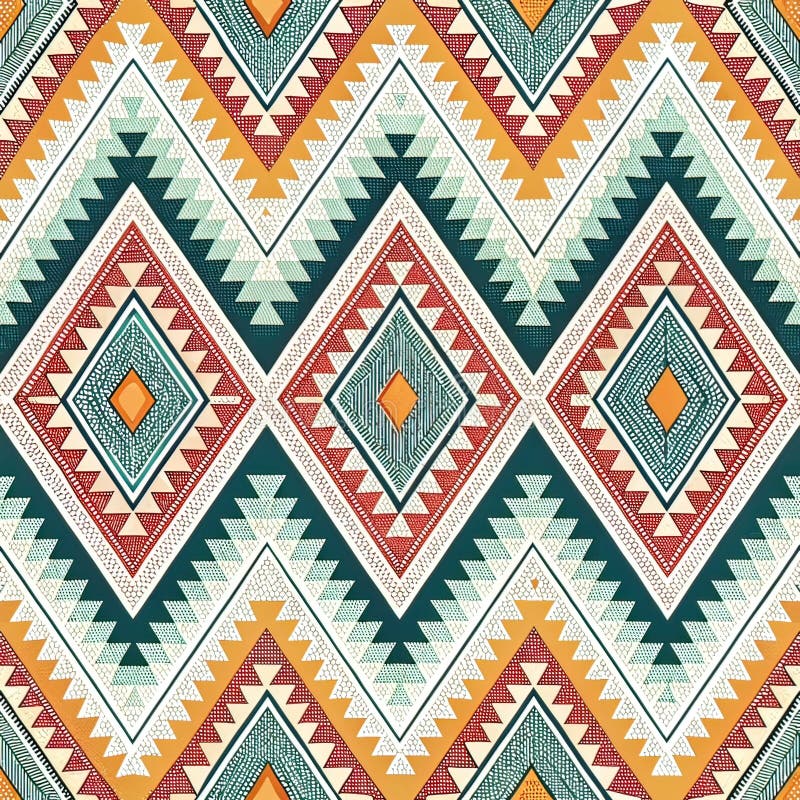 Seamless Diamond Patterns: Geometric Vector Design Prompts Stock ...