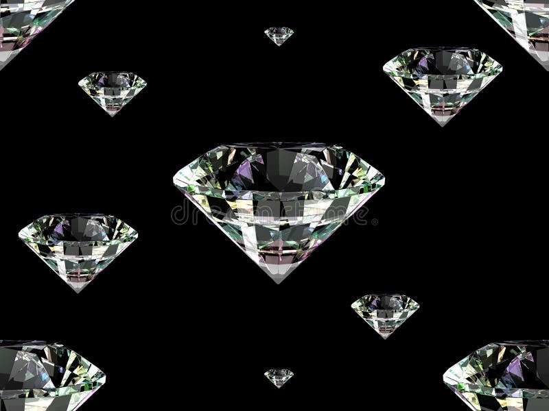 Seamless diamond texture stock illustration. Illustration of shiny ...