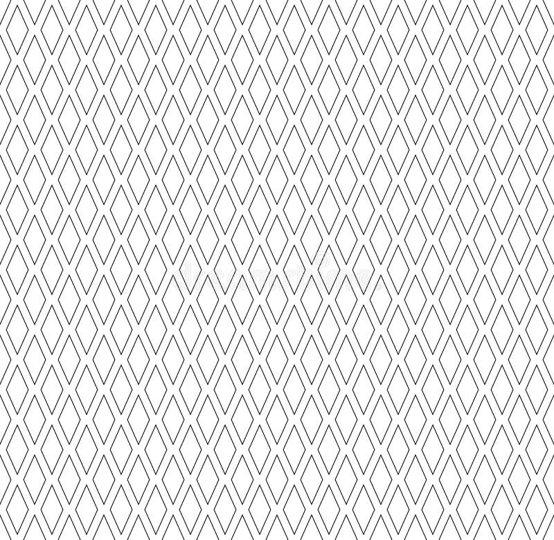 Seamless Diamonds Pattern. Geometric Texture Stock Vector ...