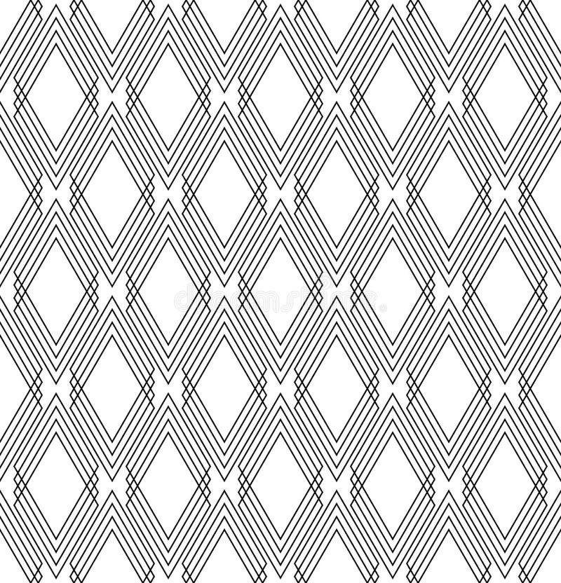 Seamless diamonds pattern. stock vector. Illustration of graphic - 85449025