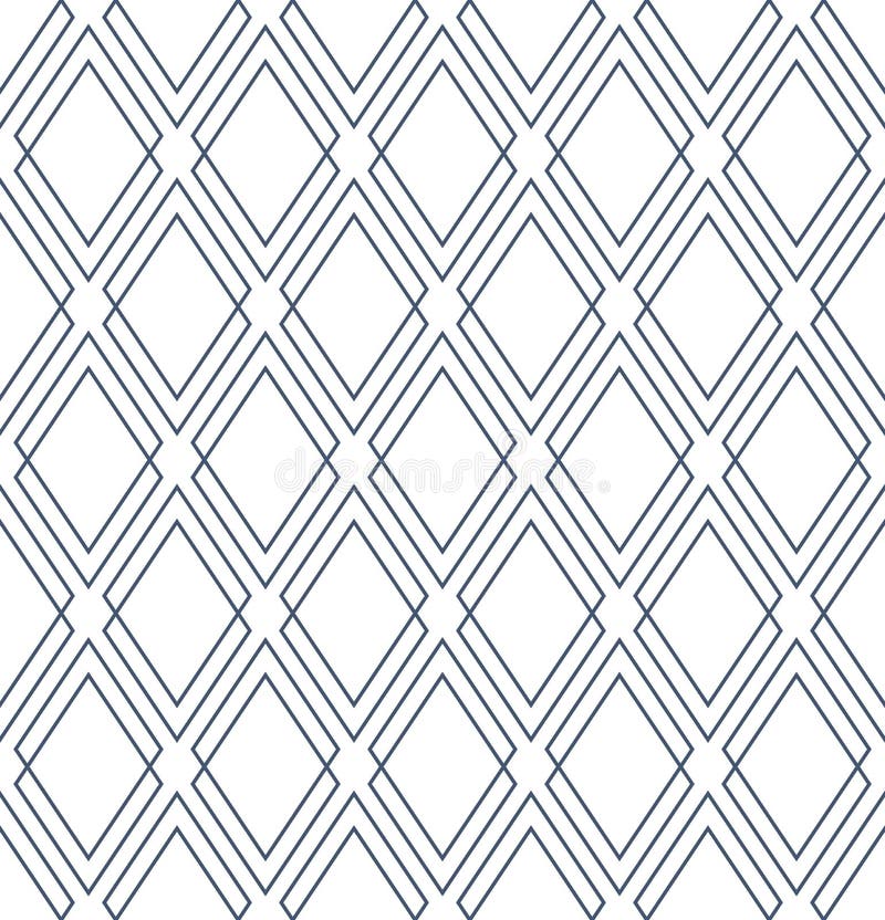 Seamless diamonds pattern. stock vector. Illustration of repeat - 85449129