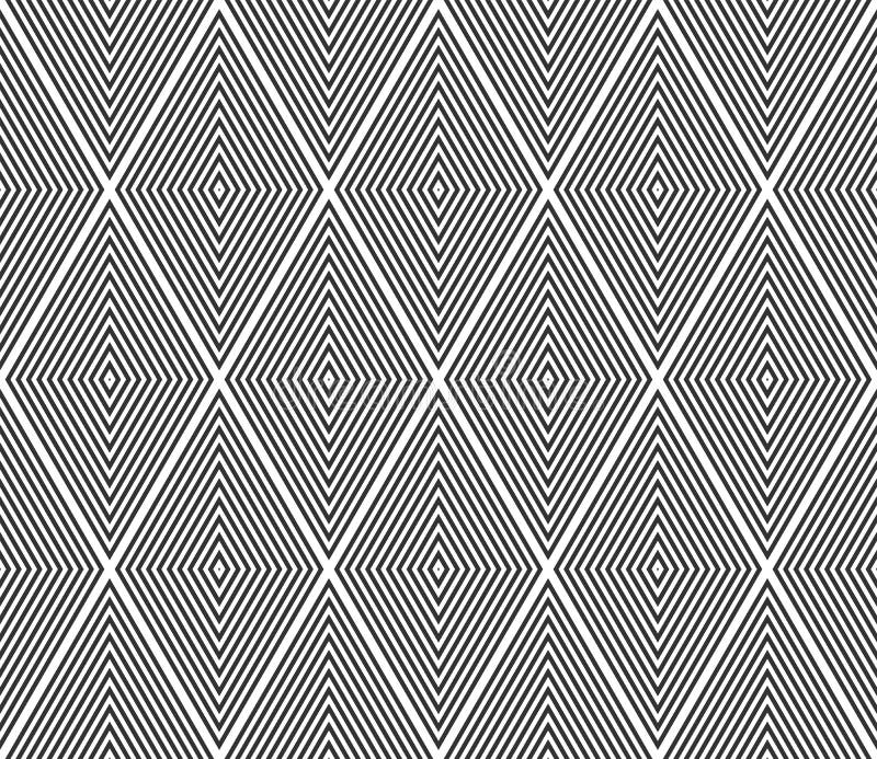 Seamless Diamonds Pattern. Geometric Texture Stock Vector ...