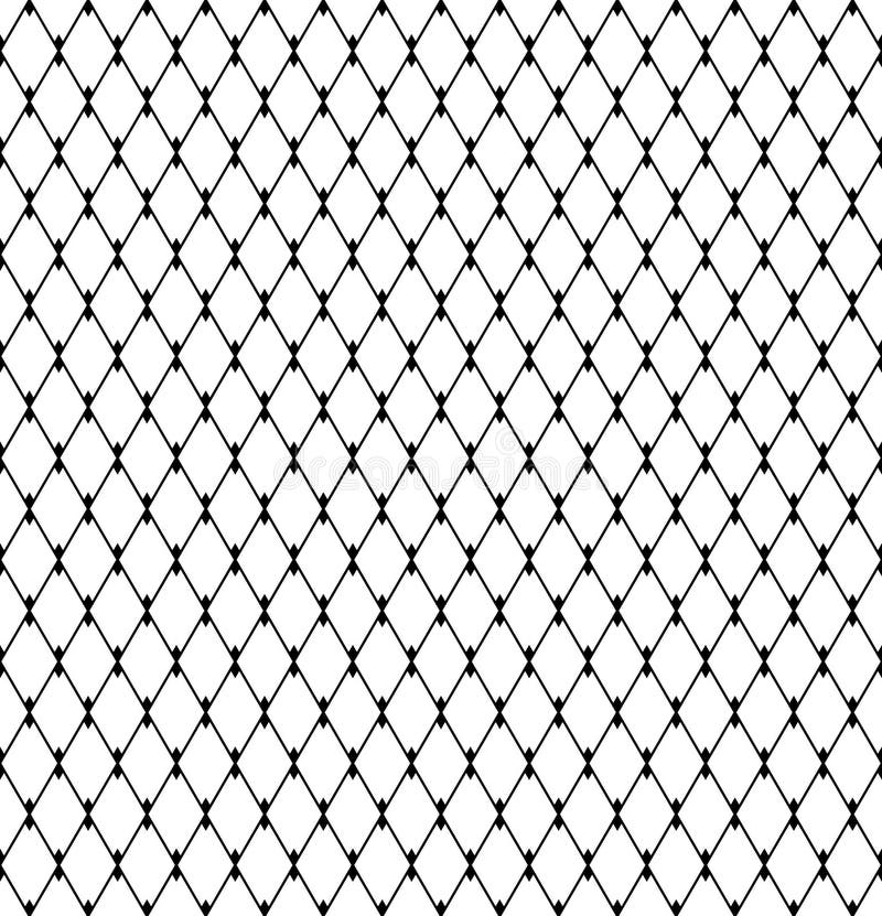 Seamless Diamonds Pattern. Lattice Mesh Texture Stock Vector ...