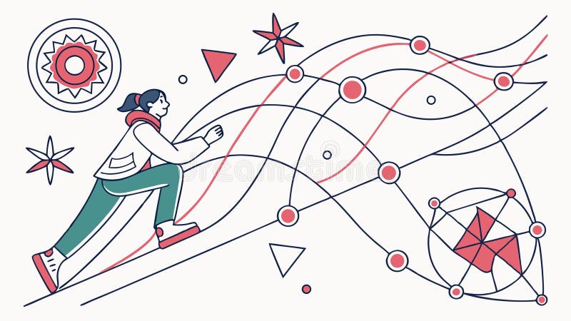 Seamless Digital Network Connectivity Data Flow Design, Vector Design Generative AI Stock Vector ...