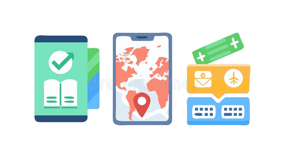 Travel Accommodation Design Stock Illustrations – 16,863 Travel ...