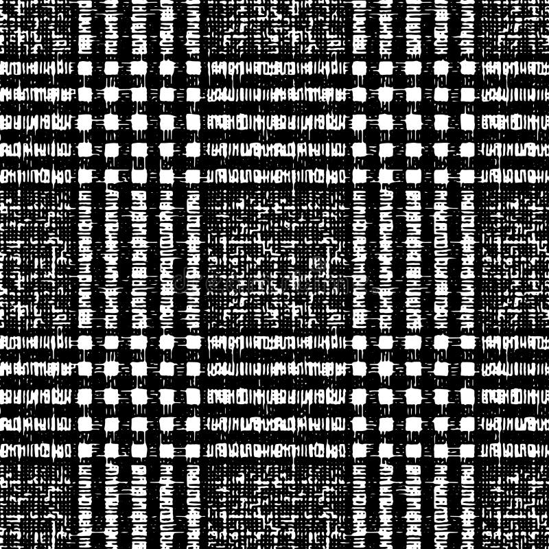 Seamless Distressed Square Texture Pattern Vector for Decoration. Dirty ...