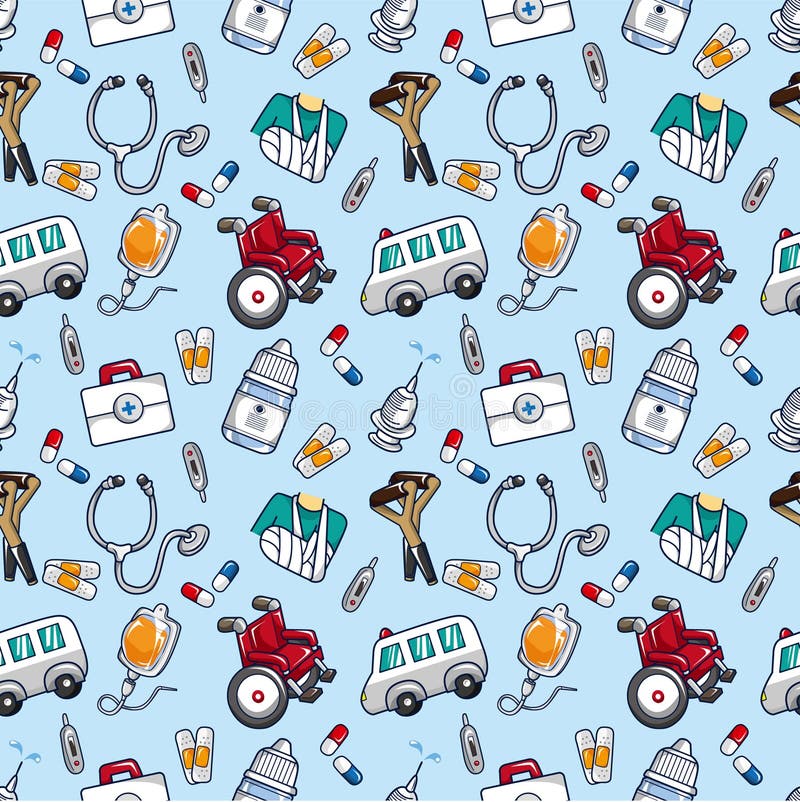 3+ Seamless doctor nurse pattern Free Stock Photos - StockFreeImages