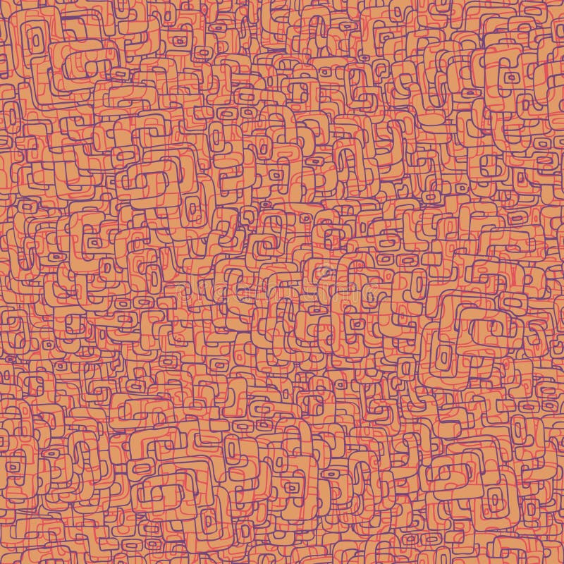 Seamless Doodle Back To School Pattern Stock Vector - Illustration of ...