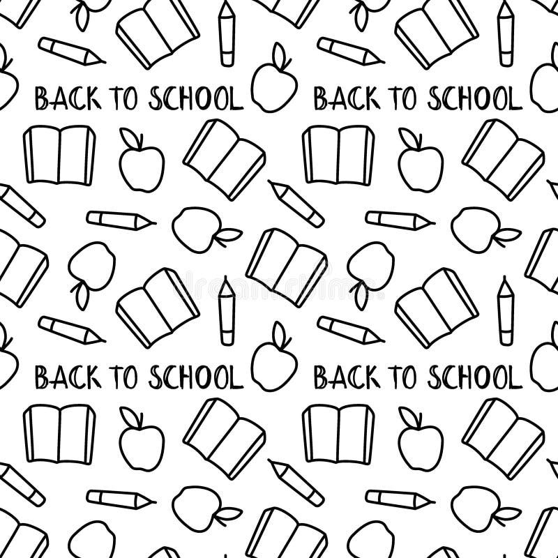 Seamless Doodle Pattern School Stock Illustrations – 20,383 Seamless Doodle Pattern School Stock ...