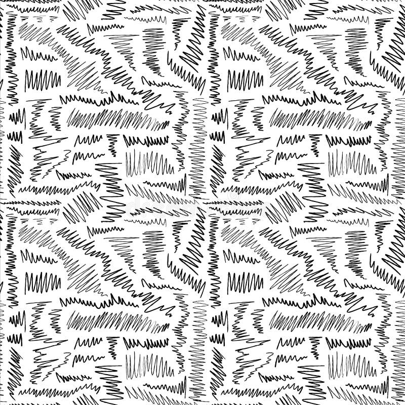 Seamless doodle background stock vector. Illustration of objects ...