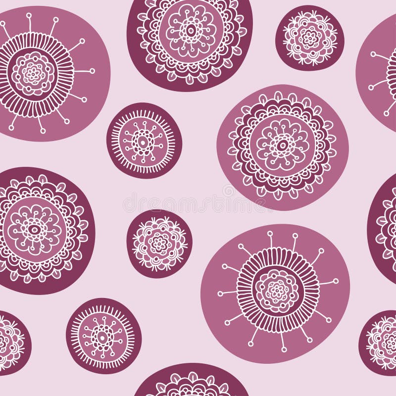 Beautiful Pink Flower Blossom Banner. Wedding Invitation.Hand Drawn ...