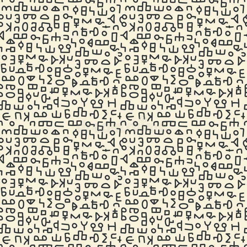 Abstract signs stock illustration. Illustration of canvas - 2445461