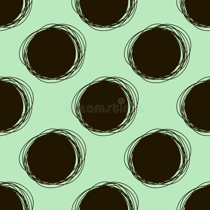 Seamless Doodle Pattern. Colorful Background Stock Vector ...