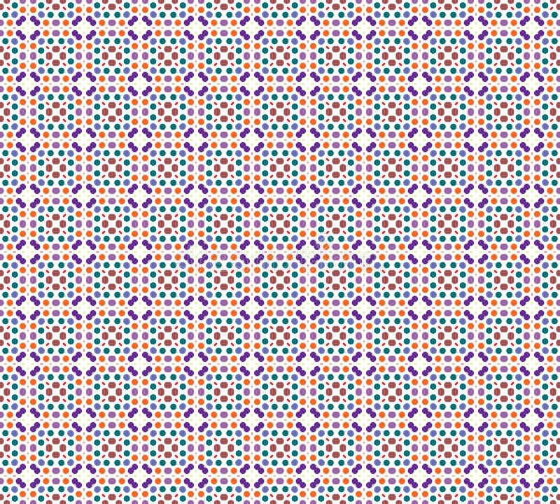 Seamless Dots Abstract Colorful Fabric Geometric Pattern Texture_111 ...