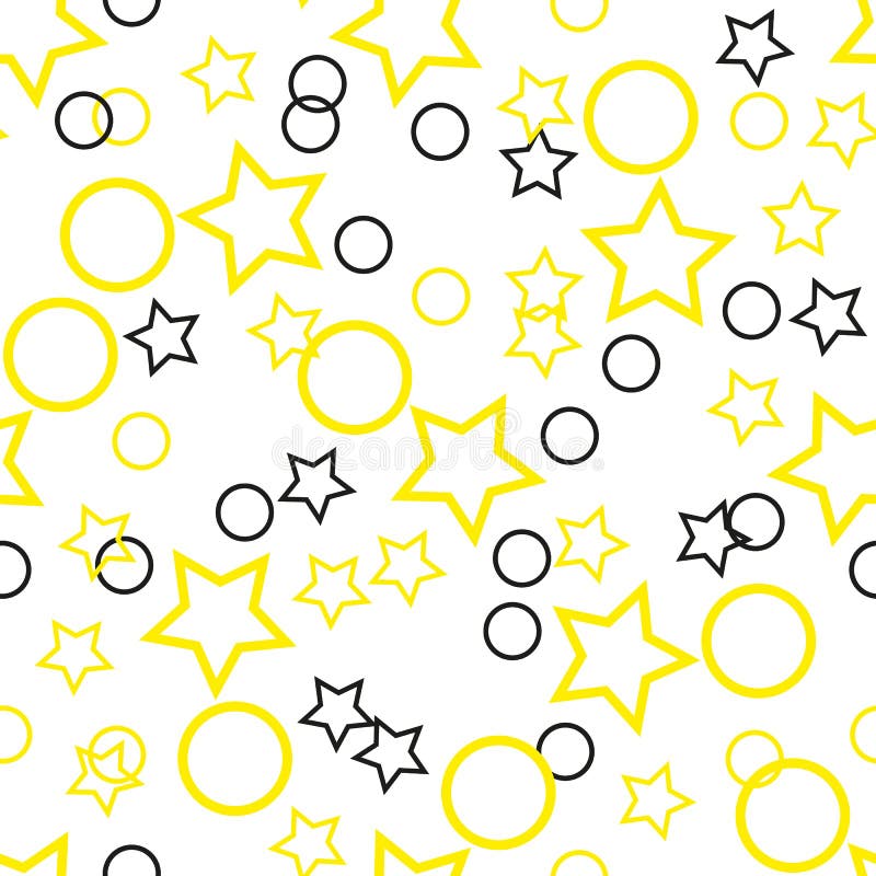 Seamless Dots Modern Pattern. White Background Geometry Circle Color ...