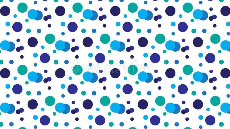 Seamless Dots Pattern Design. Stock Vector - Illustration of dots ...