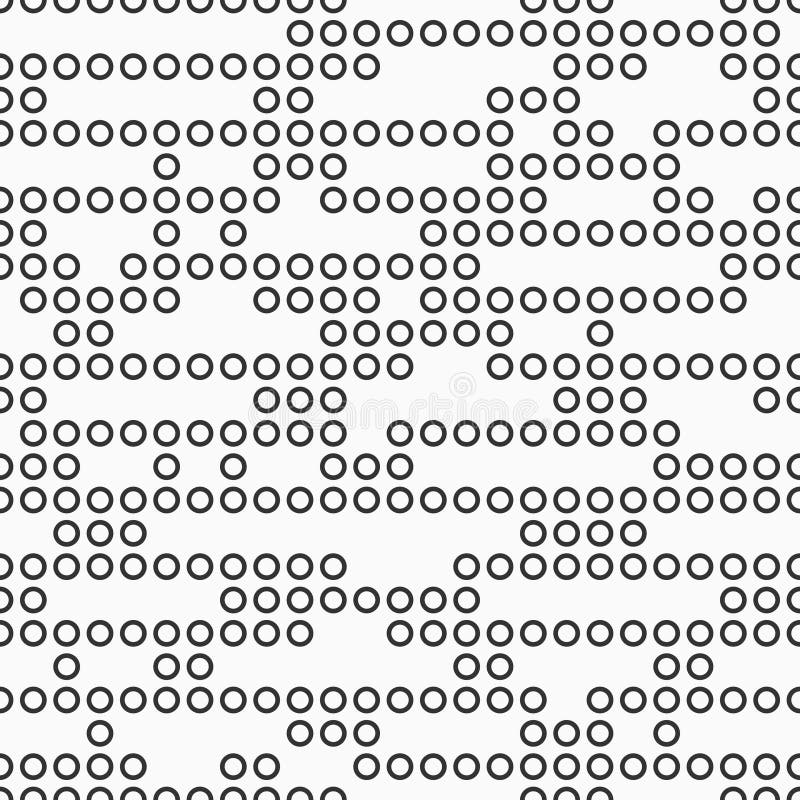 Seamless Dots Pattern. Geometric Dots Pattern. Seamless Vector ...