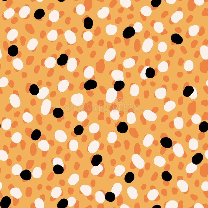 Seamless Dots Pattern with Spots for Wallpaper and Fabrics and ...