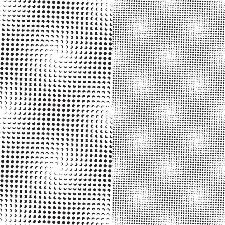 Seamless Dots Pattern (vector) Stock Vector - Illustration of vector ...