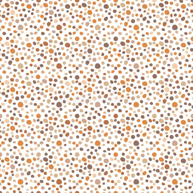 Seamless Dotted Pattern. Spotted Abstract Background. Modern Polka ...