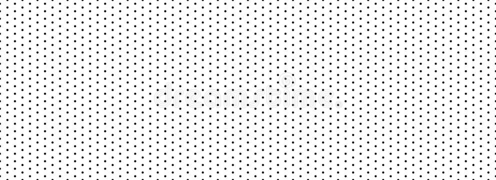 Seamless Dotted Repeated Texture. Black and White Polka Dot Pattern ...