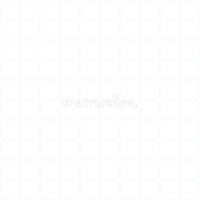 Seamless Dotted Squares Geometric Pattern Background Stock Illustration ...