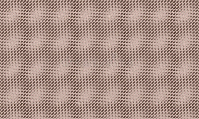 Seamless Double Bubble Pattern with Curved Geometric Motifs Stock ...