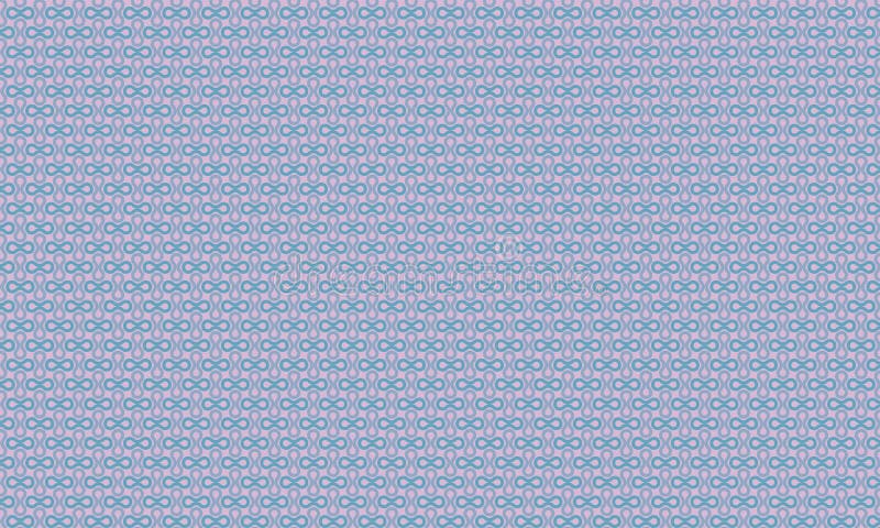 Seamless Double Bubble Pattern with Curved Geometric Motifs Stock ...