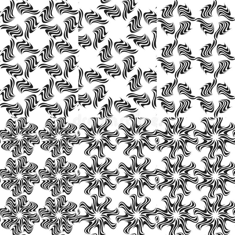 Seamless drawing stock vector. Illustration of curves - 51042008