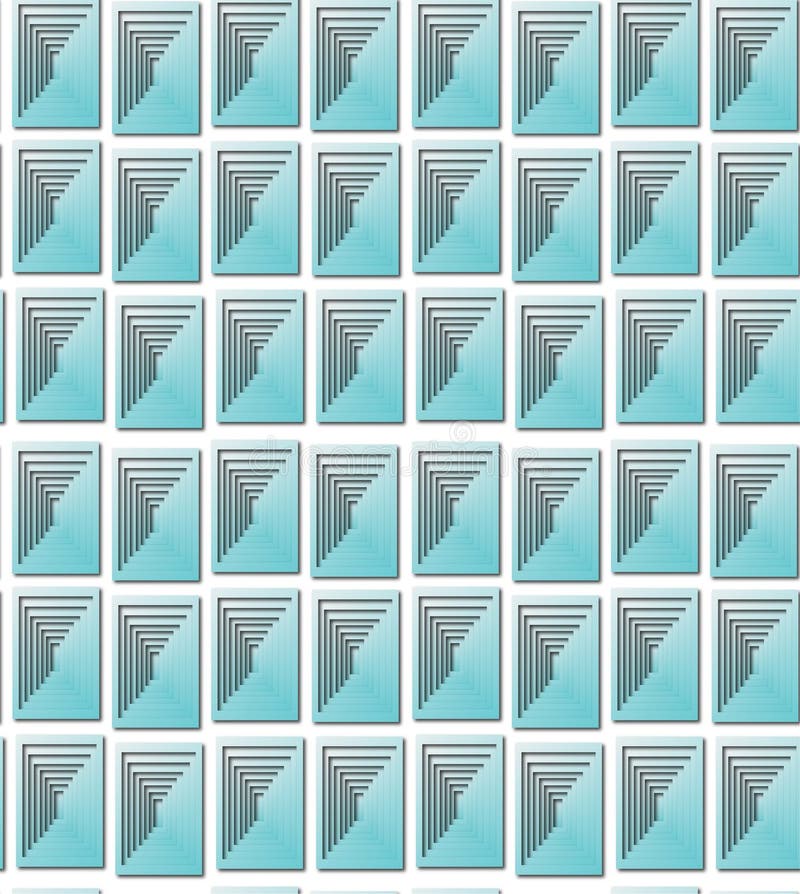 Seamless Drawing in Disco Style Rectangles in Perspective with Shadow ...