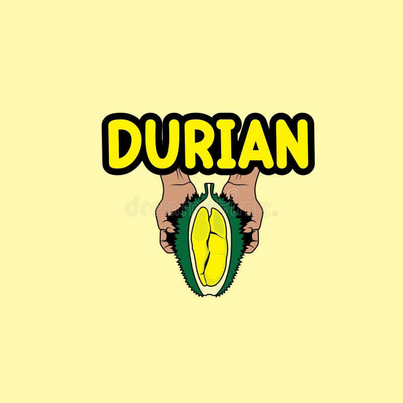 Seamless Durian Fruit Design Vector Stock Vector - Illustration of ...