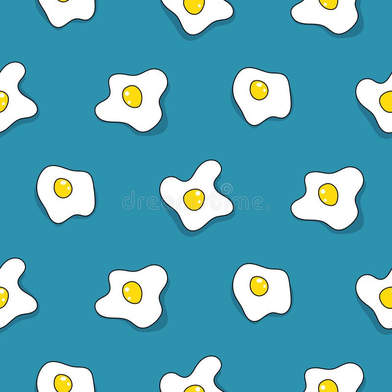 Vector Scrambled Egg Is Isolated On A White Background Stock Vector