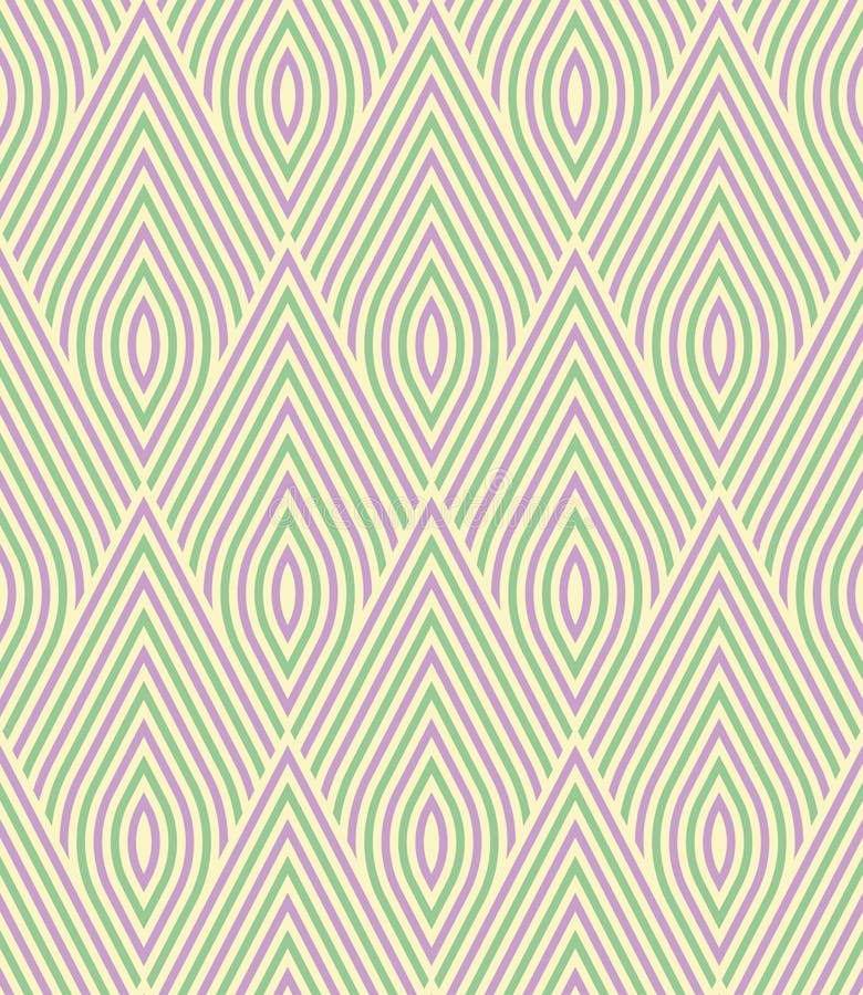 Seamless Egyptian Grid Pattern with Repeating Geometric Triangles ...
