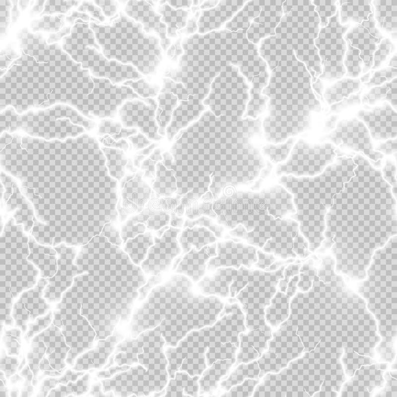 Seamless Electricity Background. EPS 10 Stock Vector - Illustration of ...