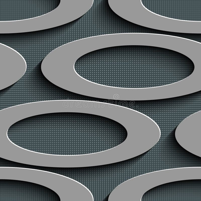 Seamless Ellipse Pattern stock vector. Illustration of lattice - 86582718