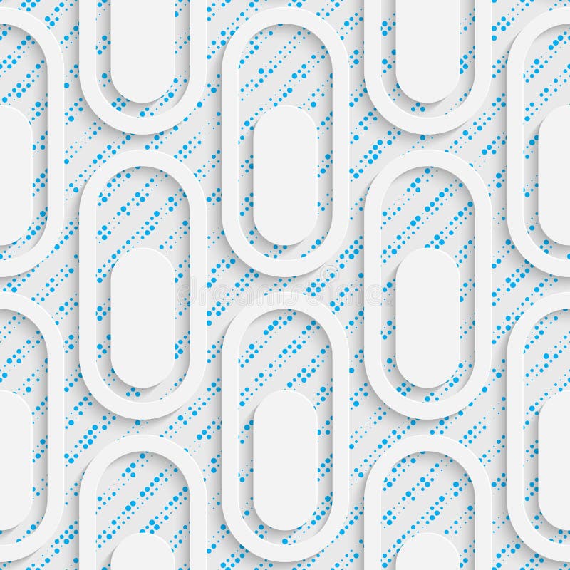 Seamless Ellipse Pattern. Vector Abstract Modern Design Stock Vector ...