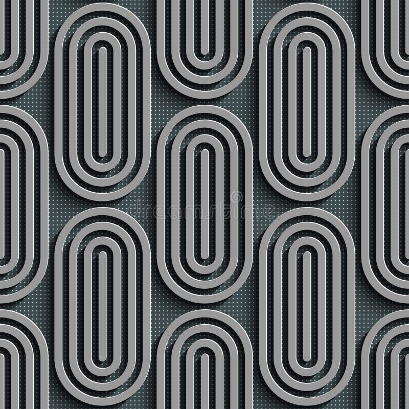 Seamless Ellipse Pattern stock vector. Illustration of eps10 - 93919480