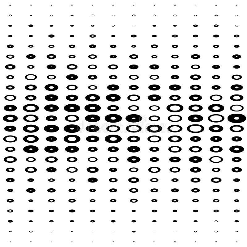 Seamless Ellipse Pattern stock vector. Illustration of minimalistic ...