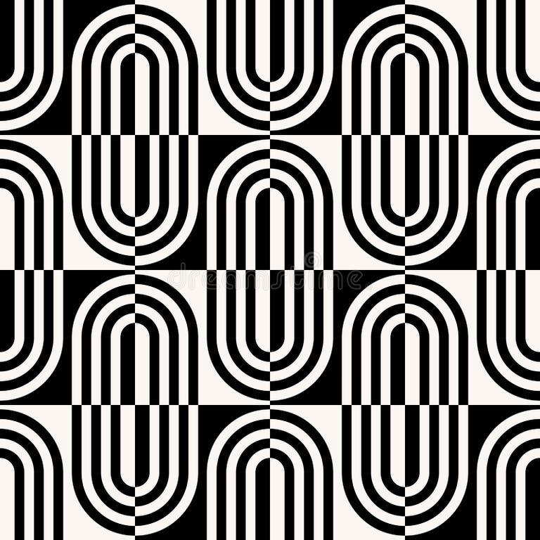 Seamless Ellipse Pattern stock vector. Illustration of ornament - 91961399