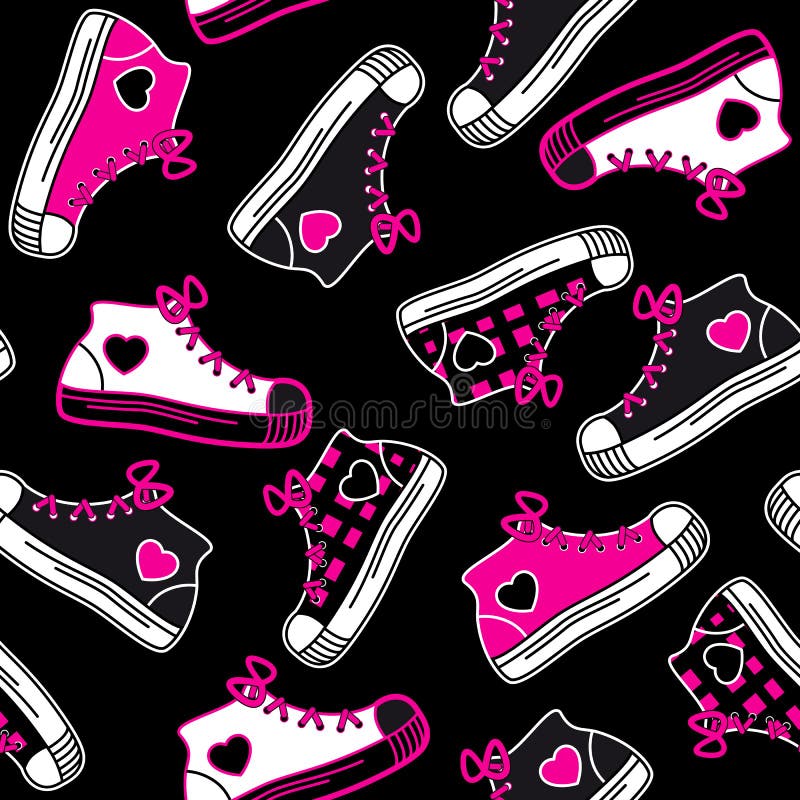 Seamless from emo symbols stock vector. Illustration of decoration ...