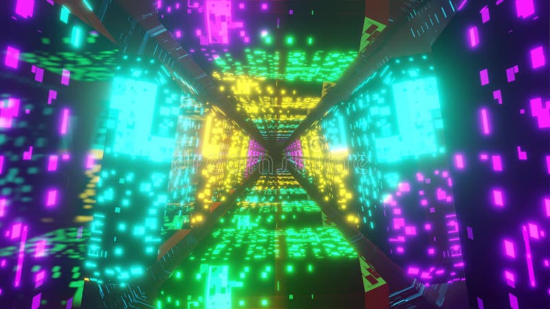 Seamless Endless Looping Animation of the Rotational Movement of High ...