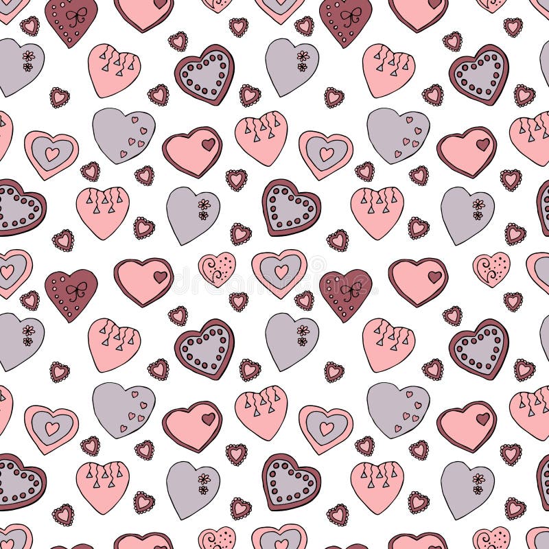 Assorted Hearts Stock Illustrations – 888 Assorted Hearts Stock ...