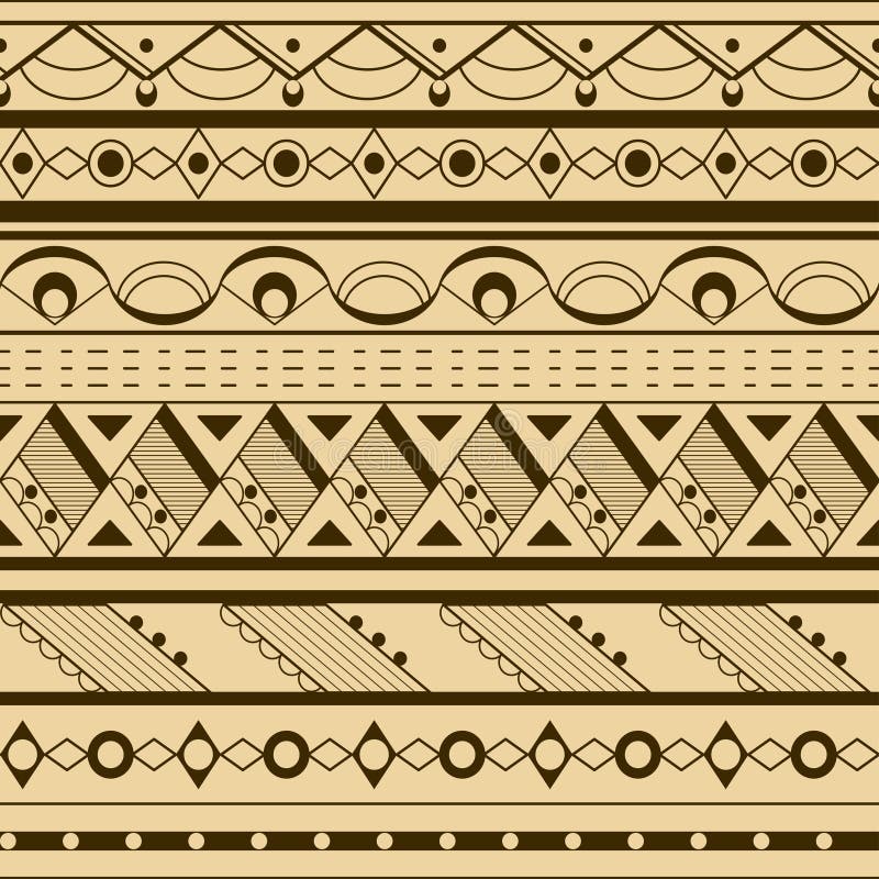 Seamless ethnic background stock vector. Illustration of folk - 24110672