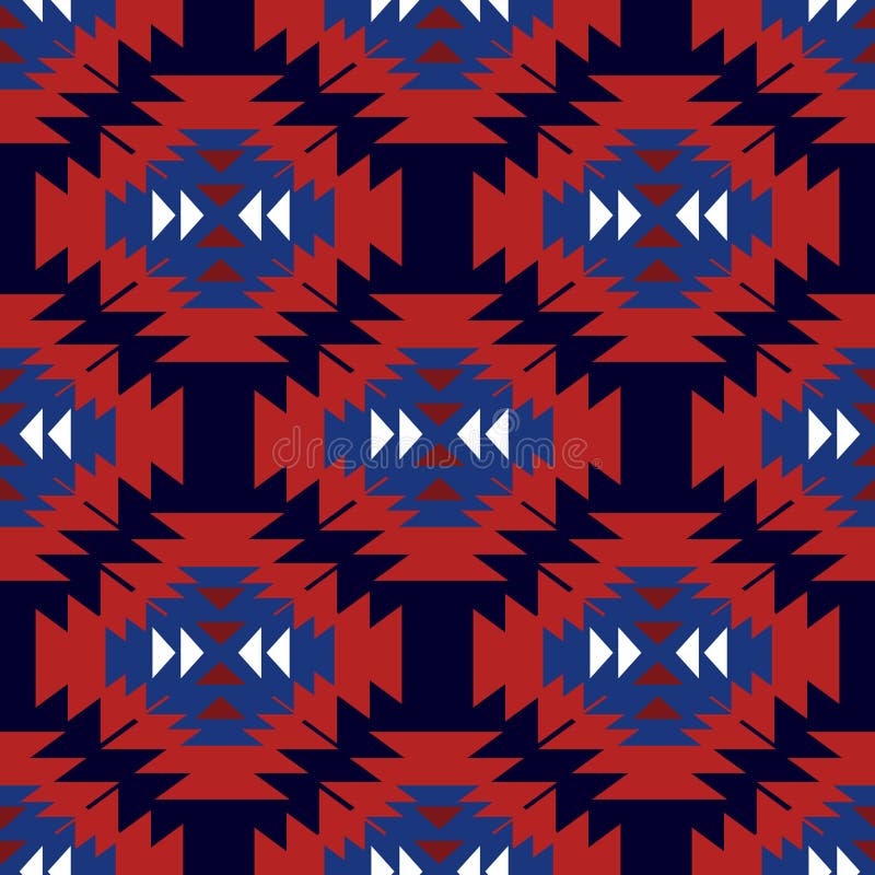 Seamless ethnic pattern stock vector. Illustration of culture - 52012443