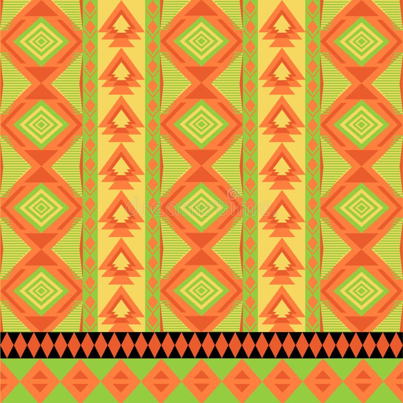 Seamless Ethnic Pattern Texture. Navajo Geometric Print, Rustic ...