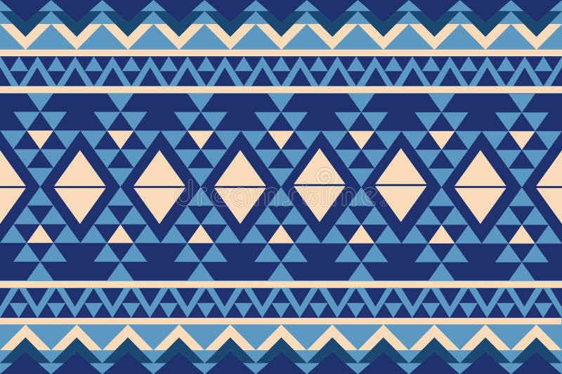 Seamless Ethnic Pattern Texture. Navajo Geometric Print, Rustic ...