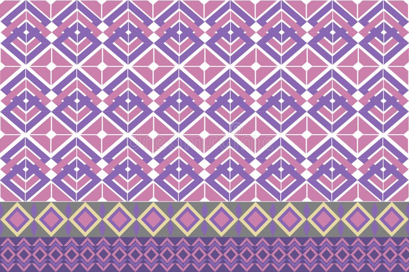 Seamless Ethnic Pattern Texture. Navajo Geometric Print, Rustic ...