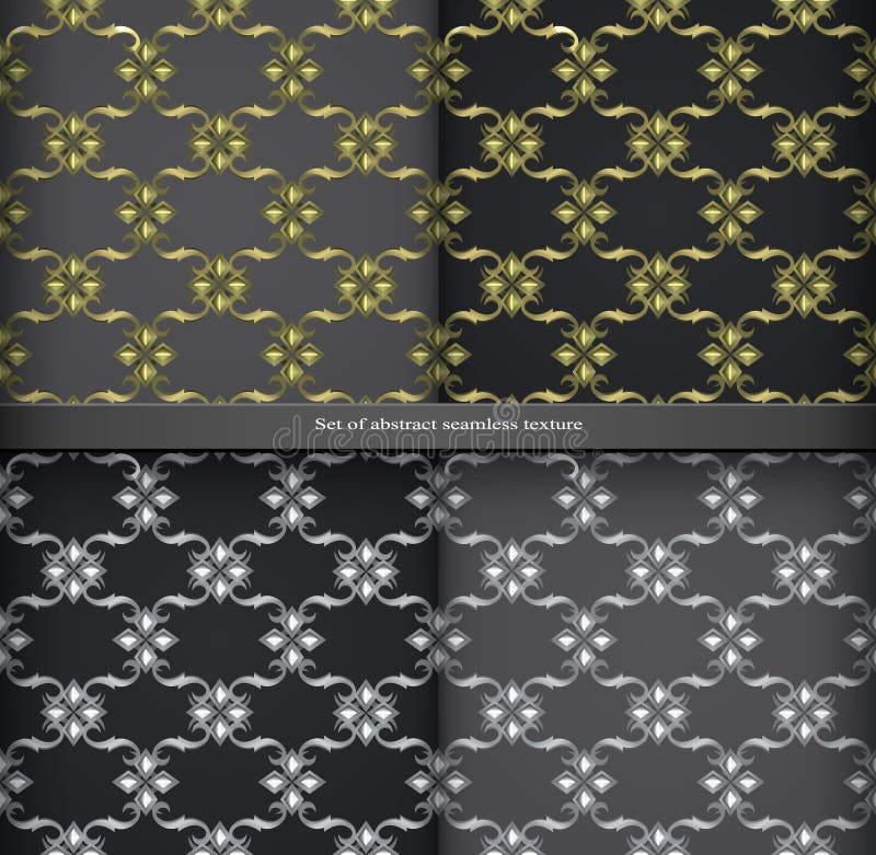 Seamless Expensive Victorian Pattern in Retro Vintage Stock Vector ...